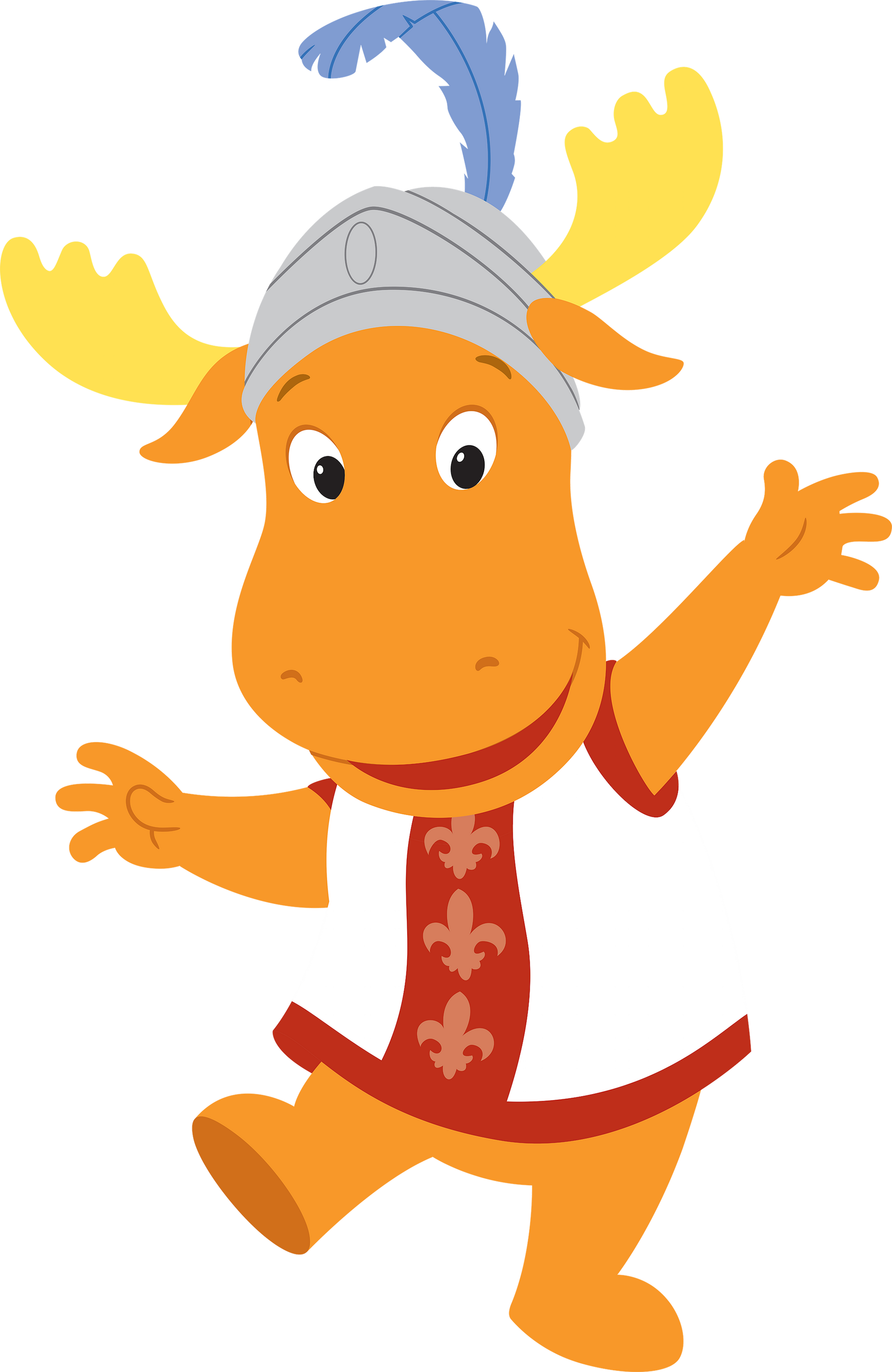 Image - The Backyardigans Tyrone the Orange Knight Moose of the Mist ...