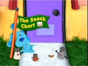 The Snack Chart | Blue's Clues Wiki | Fandom