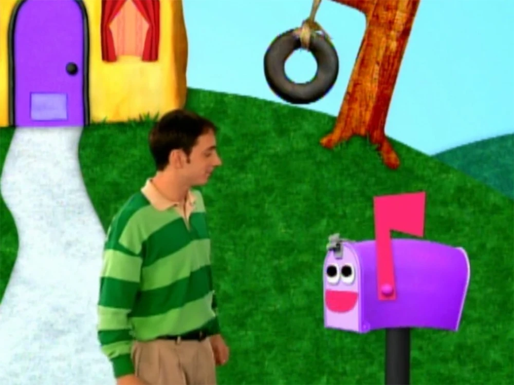 Image - Blue's Clues Mailbox Talking to Steve.jpg | Blue's Clues Wiki ...