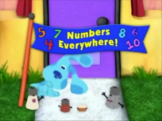 Numbers Everywhere! | Blue's Clues Wiki | Fandom