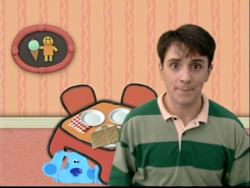 Blues Clues Snack Time Closing To The Blue's Clues: Snacktime VHS