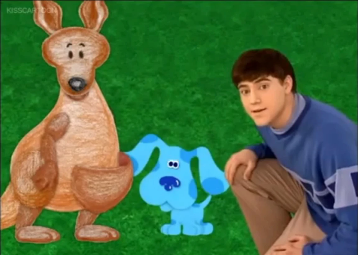 Image - Joe blue and the kangaroo.jpg | Blue's Clues Wiki | FANDOM ...