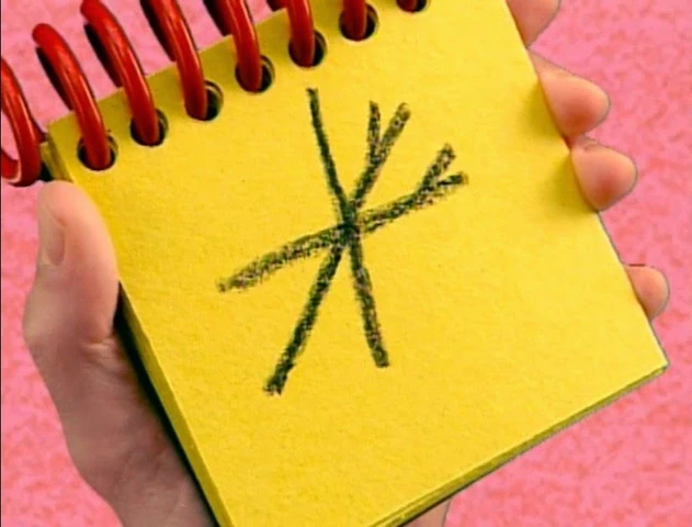 Image - First Clue Sticks E.jpg | Blue's Clues Wiki | FANDOM powered by ...