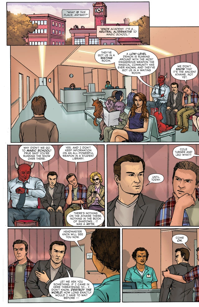 The Perks of Being a Whitelighter | The Charmed Comics Wiki | Fandom