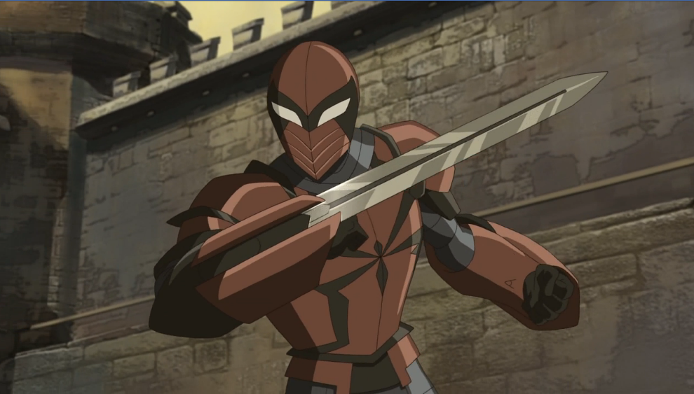 Image - Spyder-Knight.PNG | Ultimate Spider-Man Animated Series Wiki ...