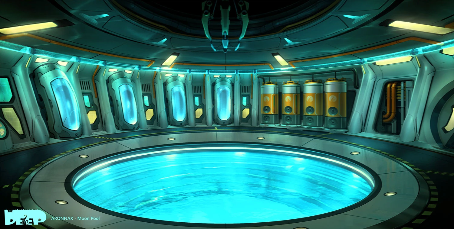 Image - Deep jeremy-love aronnax- moon-pool 01.jpg | The Deep Wiki ...