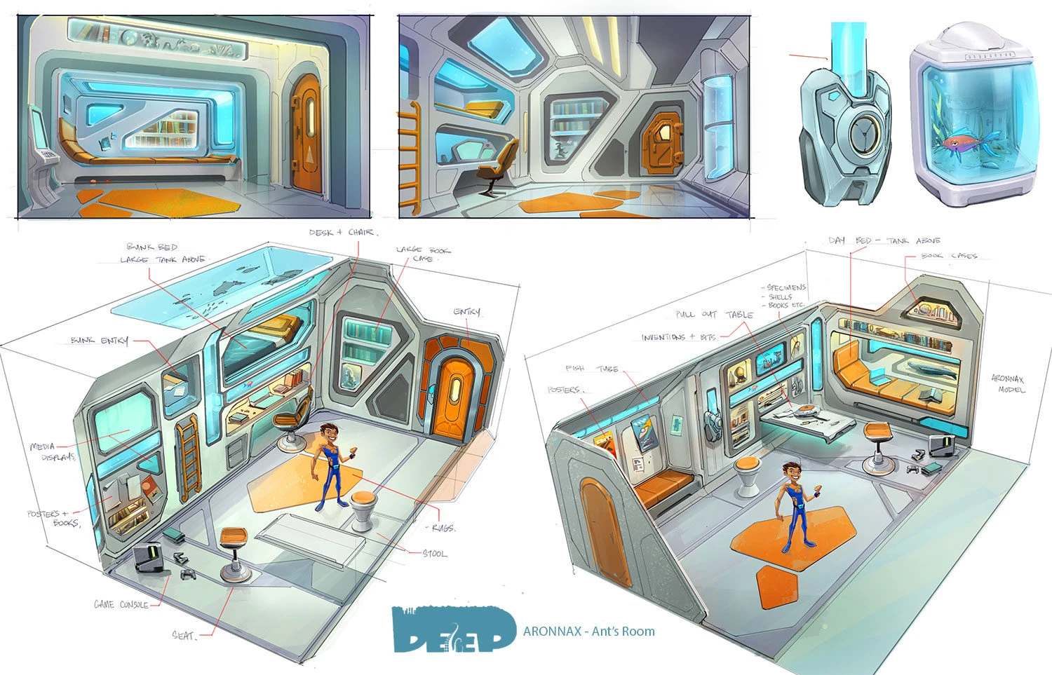 Image - Deep jeremy-love aronnax ants-room 02-1500x963.jpg | The Deep ...