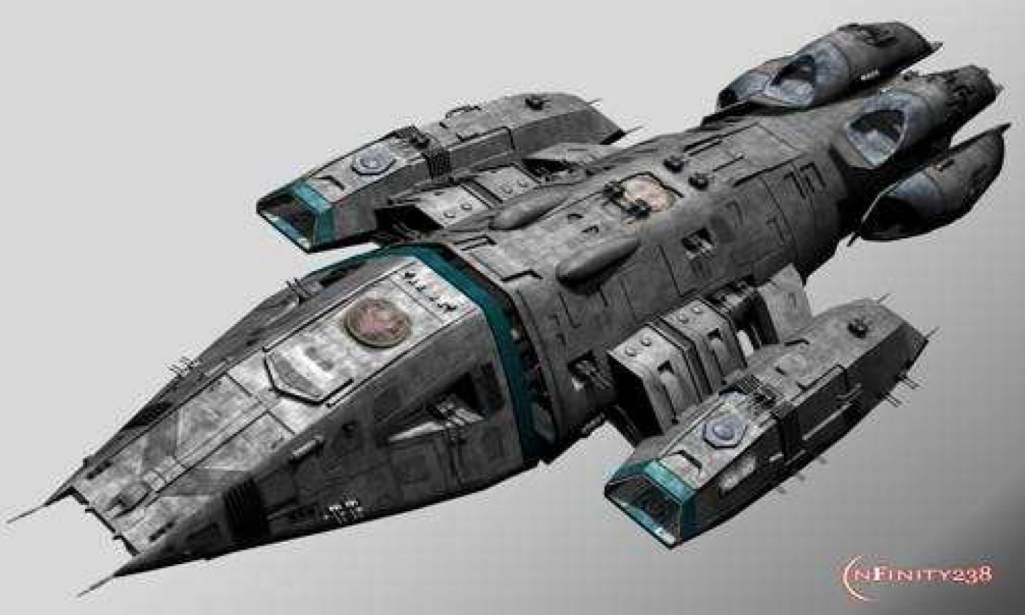 Colonial Aesir Class Battlestar | Thedemonapostle's RPG Collections ...
