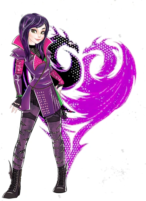 Image - Descendants 2D Characters - Mal.png | Descendants Wiki | FANDOM ...