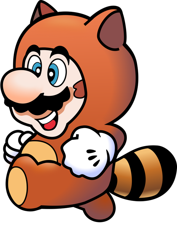 Tanooki | Raccoon Dogs – Evolution of Tanooki Suit in Super Mario ...