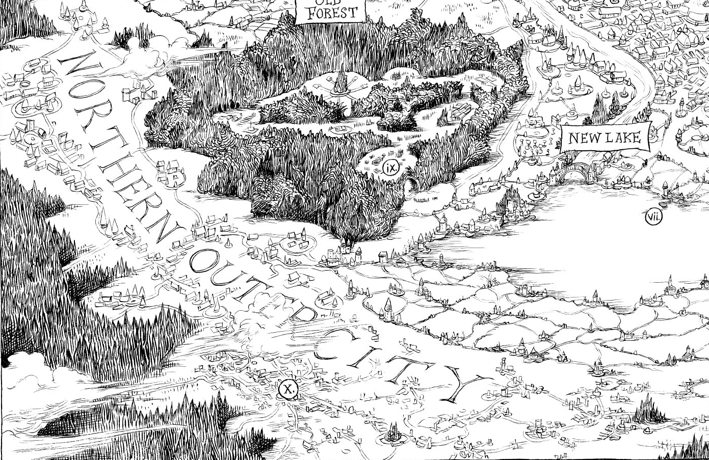 Northern Outer City | The Edge Chronicles wiki | Fandom