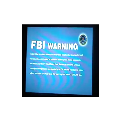 Rhino Home Video Warning Screen | The FBI Warning Screens Wiki | Fandom
