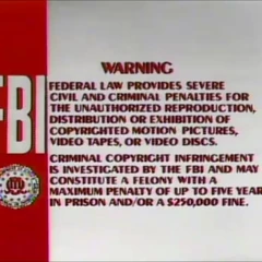 Buena Vista/Walt Disney Studios Home Entertainment Warning Screens ...