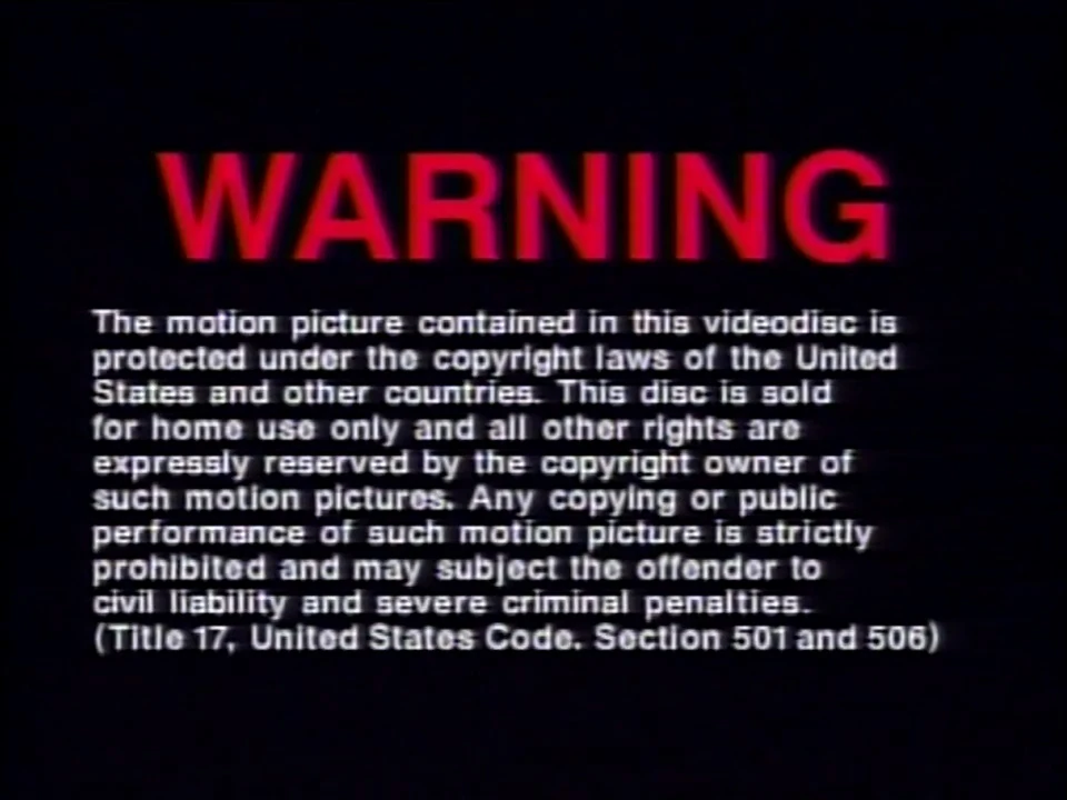 Image - Universal 1991 Warning B.jpg | The FBI Warning Screens Wiki ...