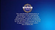 20th Century Fox Home Entertainment Warning Screens | The FBI Warning ...