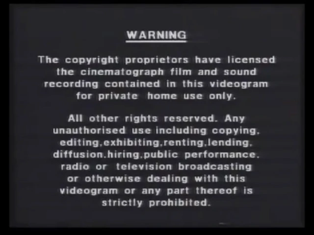 PolyGram Video Warning Screen | The FBI Warning Screens Wiki | Fandom