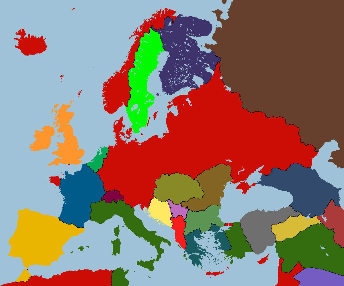 Image - Europe 1946 German Victory.png | TheFutureOfEuropes Wiki ...