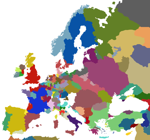 Image - Europe 1444 map.png | TheFutureOfEuropes Wiki | FANDOM powered ...