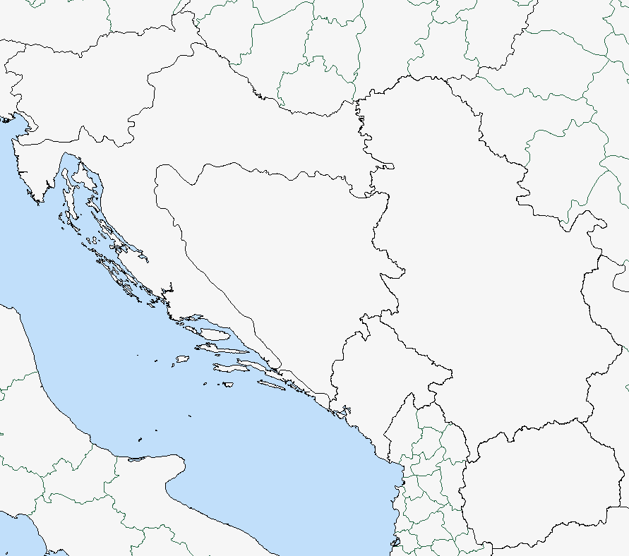 Image - 543px-Yugoslavia blank map.png | TheFutureOfEuropes Wiki ...