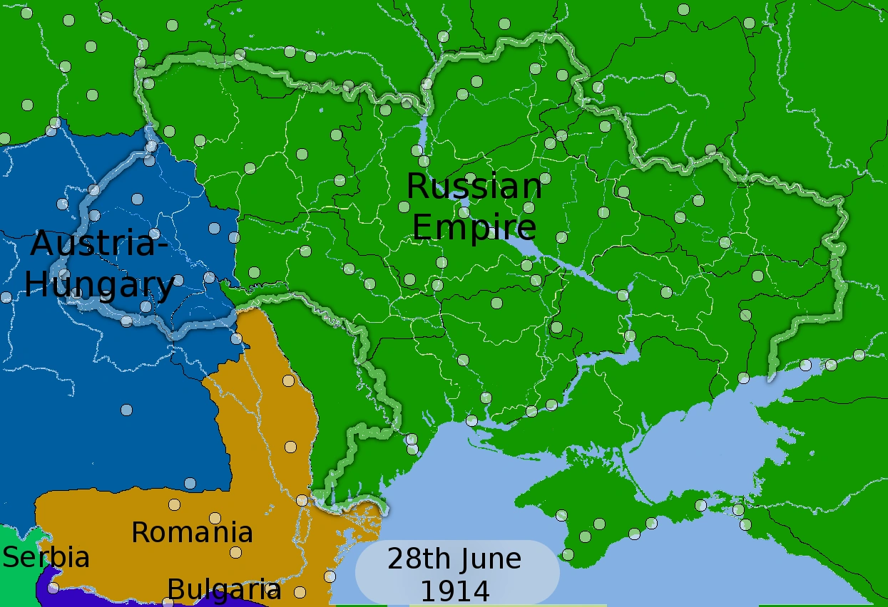 Image - Ukraine in 1914 by It's excellent.png | TheFutureOfEuropes Wiki ...