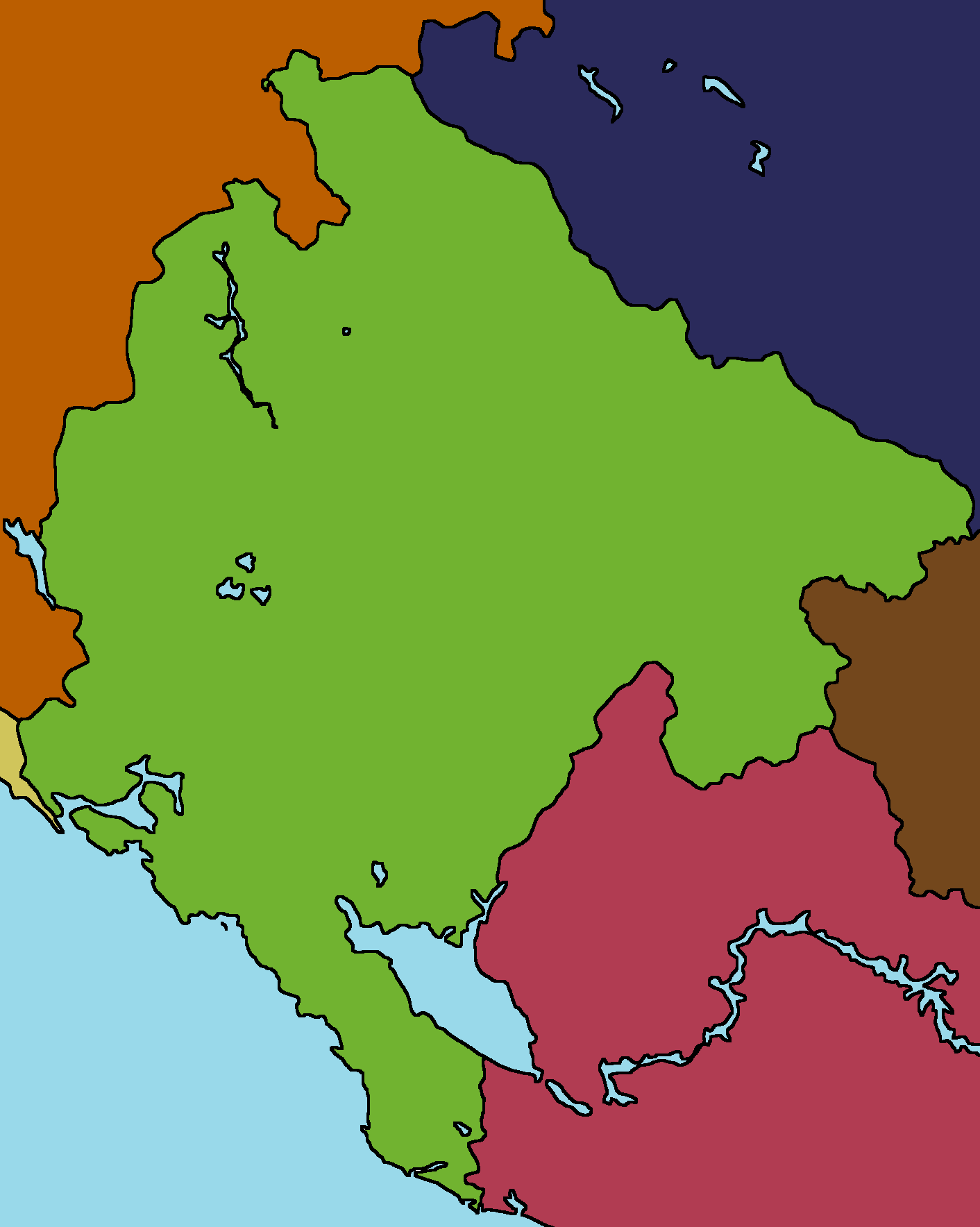 Montenegro Map Ww1 File Balkans Animation 1800 2008 Wikimedia | Images ...