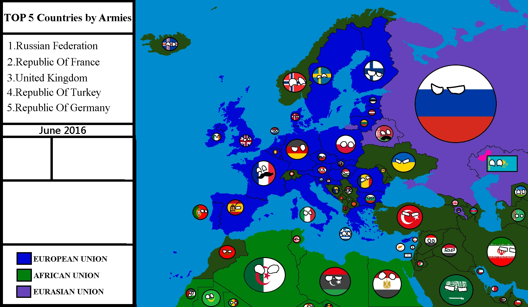 Image - Countryball map of Europe.png | TheFutureOfEuropes Wiki ...