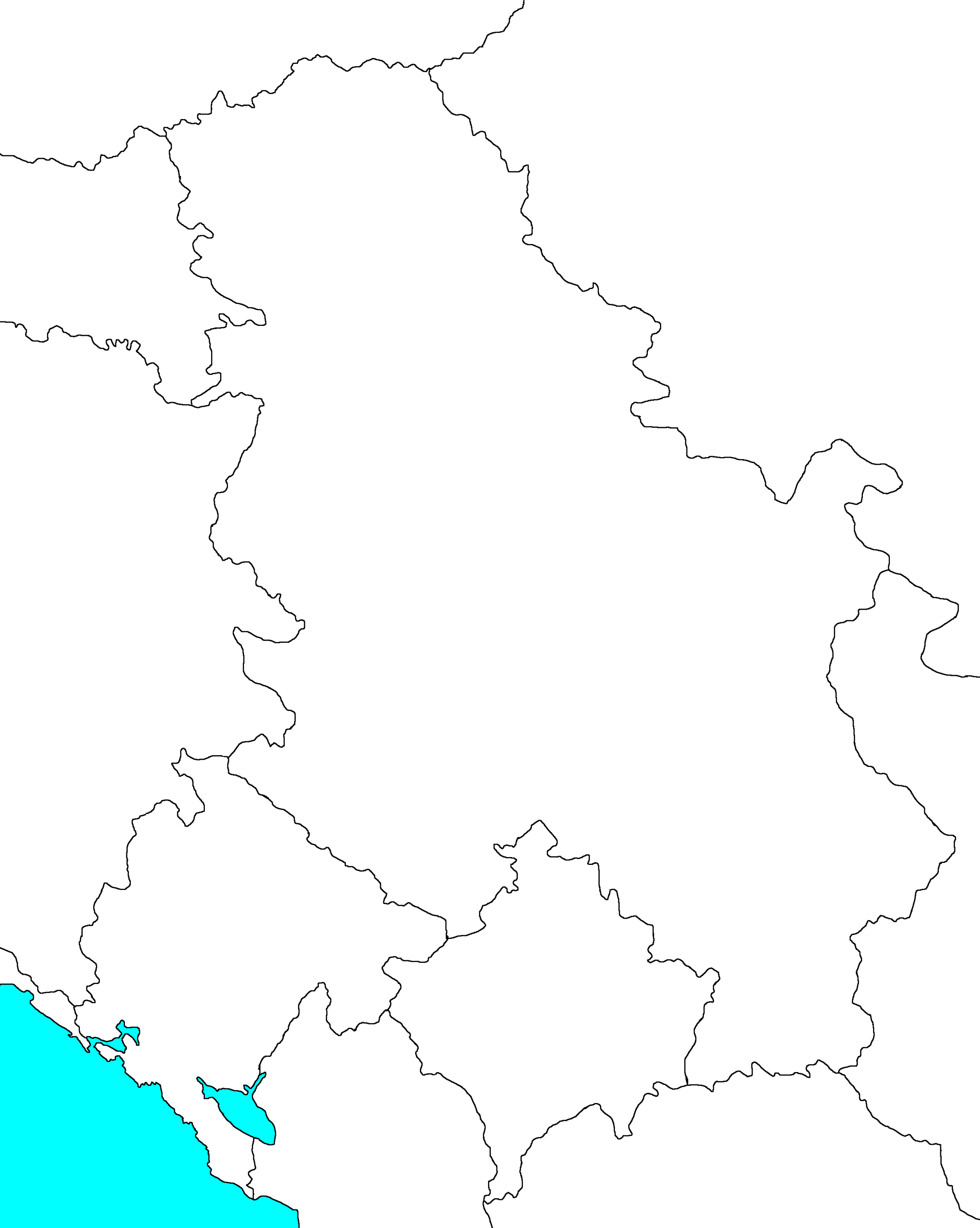 Image - Blank map of Serbia.png | TheFutureOfEuropes Wiki | FANDOM ...