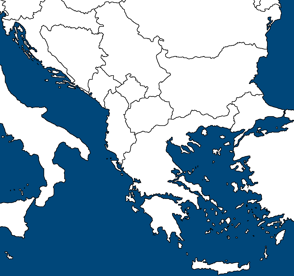 Image - Blank Balkan map.png | TheFutureOfEuropes Wiki | FANDOM powered ...