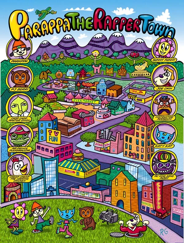 Parappa Town | The Geo Team Wiki | Fandom