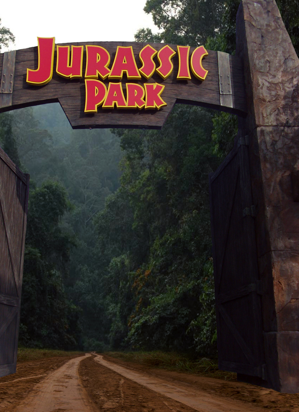 Image Jurassic Park Gate By Ioinme D3598sx The Islands Wiki Fandom Powered By Wikia