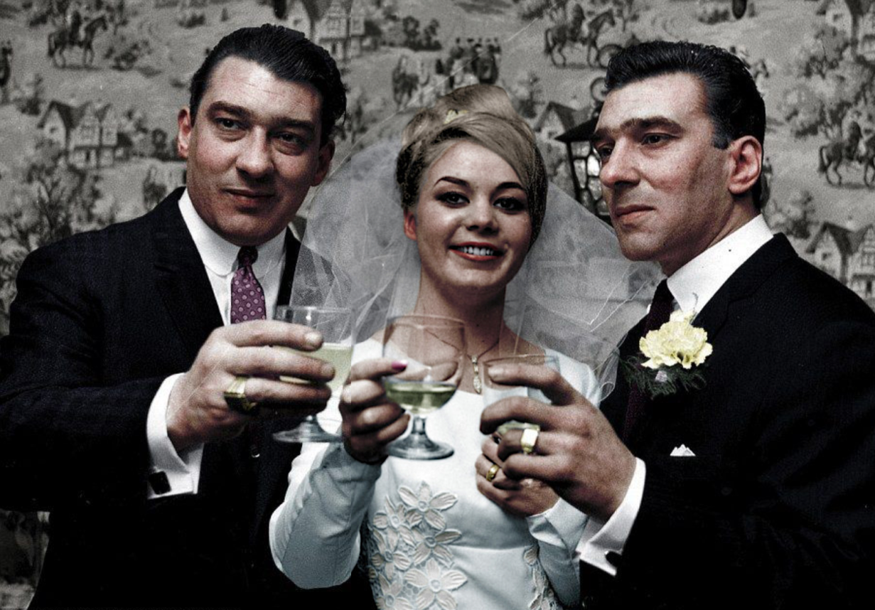 Another Color Image Of The Kray Twins The Krays Iconi