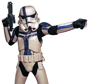 Stormtrooper Lieutenant | Star Wars: The Last of the Droids Wiki | Fandom