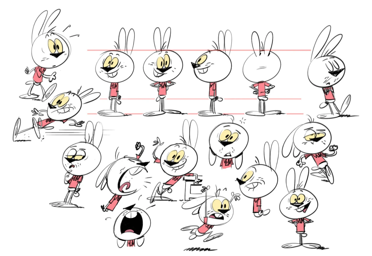 Image - TLH Rabbit Lincoln Concept Art.jpg | The Loud House ...