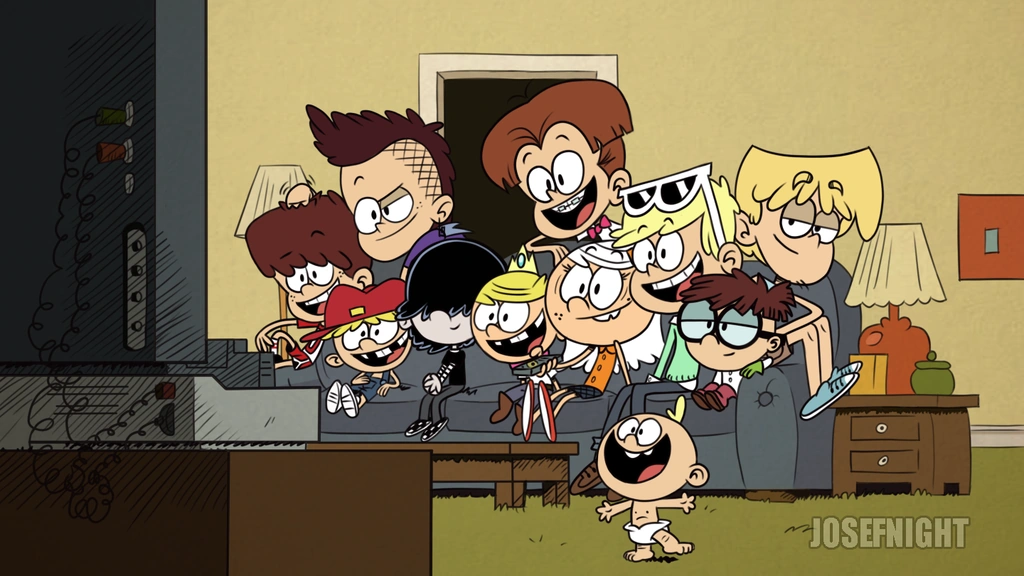 Image - Loud brothers and linka watching tv.png | The Loud House Encyclopedia | FANDOM powered ...