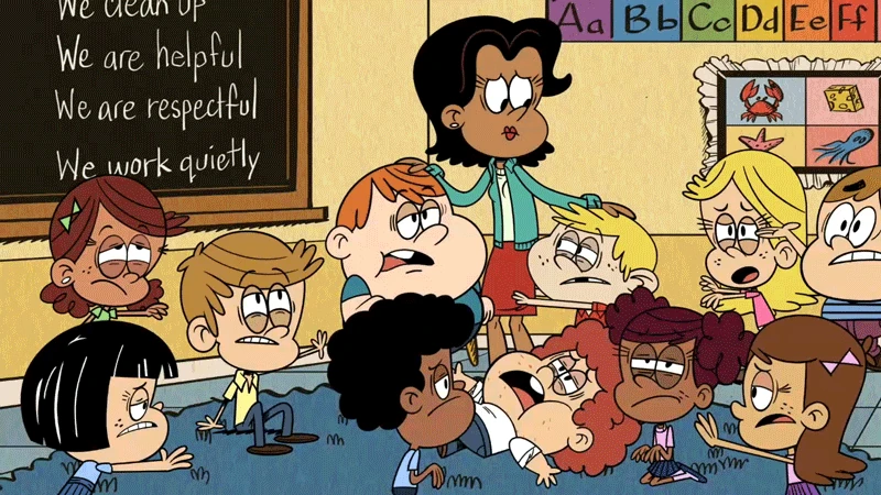 Image - S2E05A Kindergarten class.gif | The Loud House Encyclopedia ...