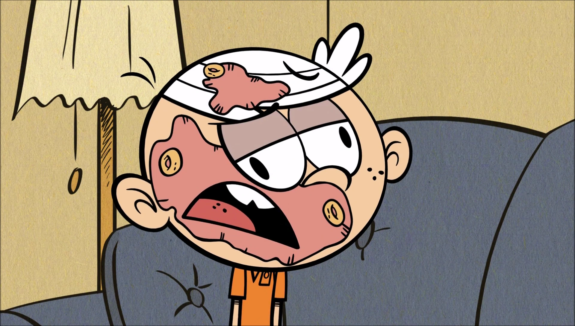 Lincoln loud angry