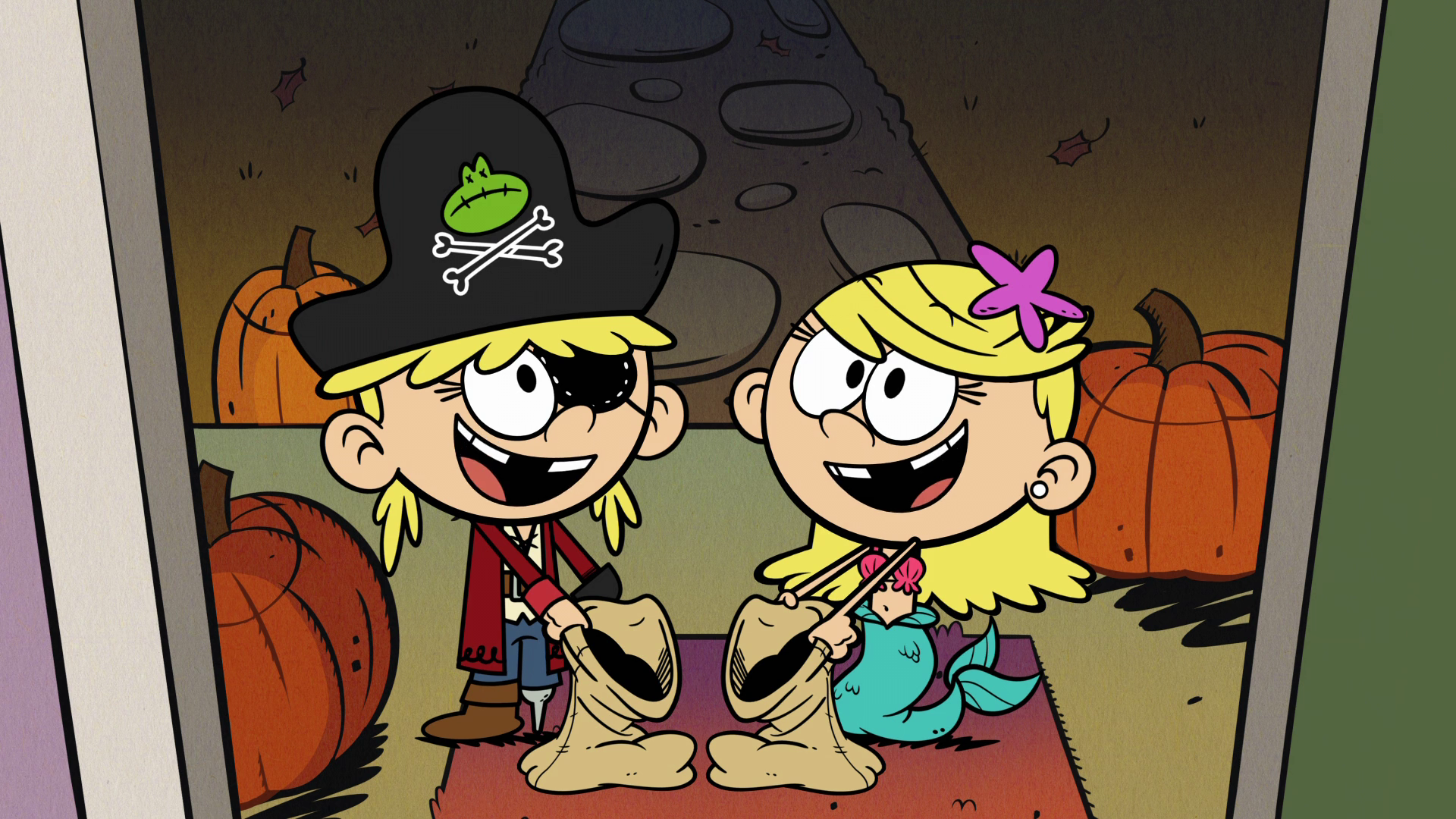Image S2e24 Lana And Lola Trick Or Treating For The Second Timepng