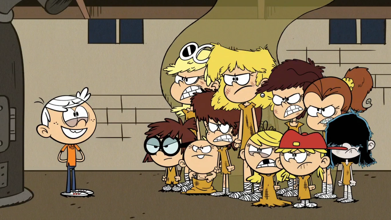 Image - S1E11B Sisters in potato sacks.png | The Loud House ...