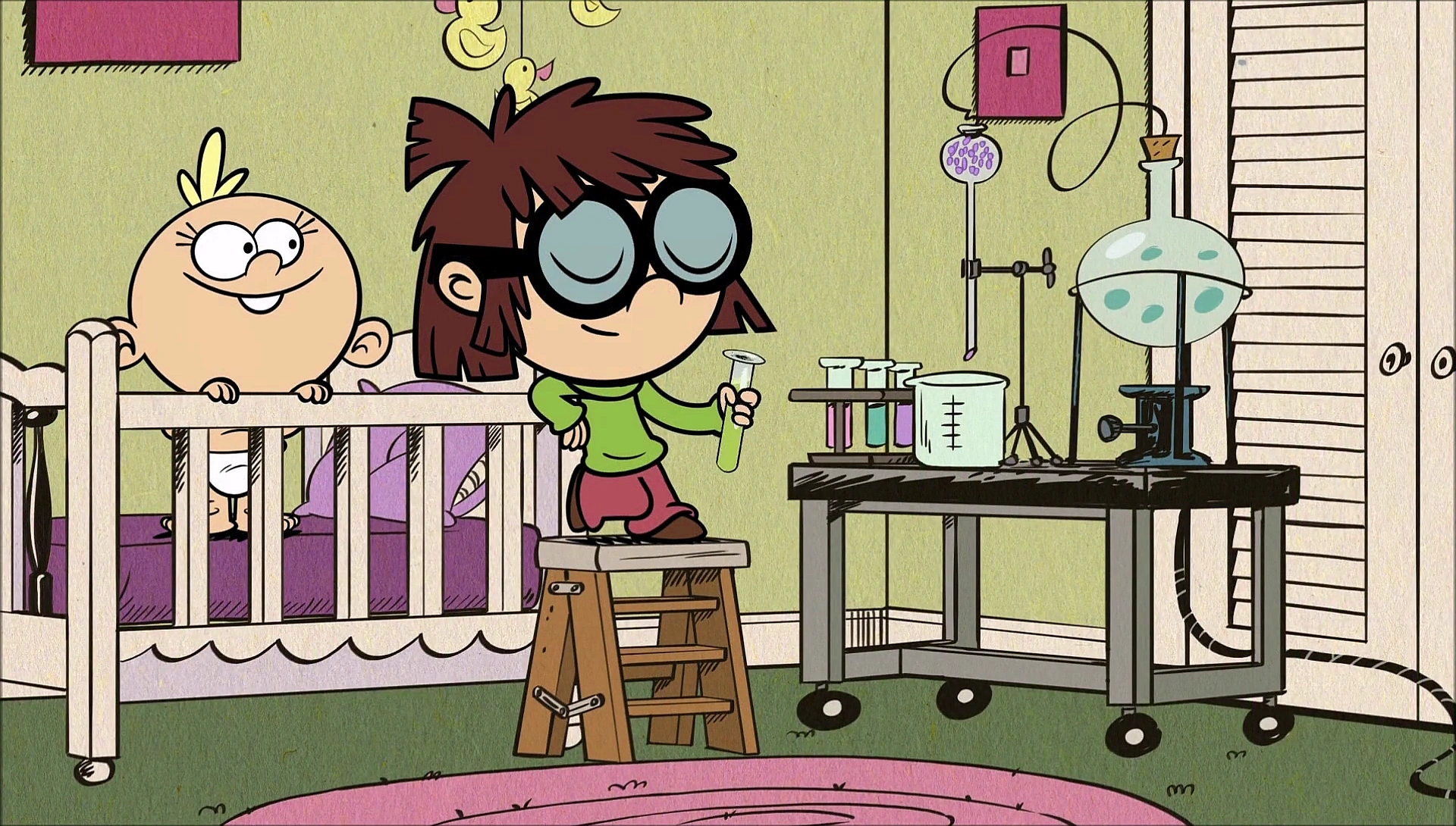 Imagen - Lisa hablando con Lily.png | The Loud House Wikia | FANDOM ...