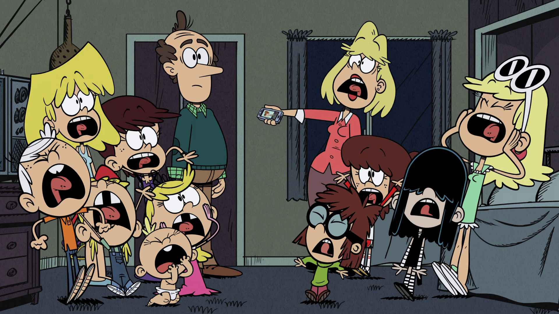Image S2e16a Everyone Except Lynn Sr Screamspng The Loud House Encyclopedia Fandom