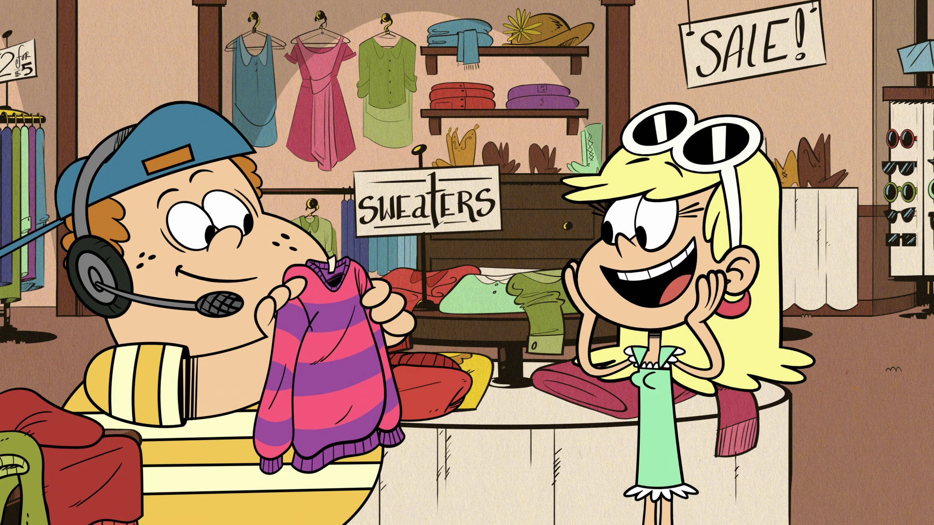 Image - S2E12B Leni and Chaz.png | The Loud House Encyclopedia | FANDOM powered by Wikia
