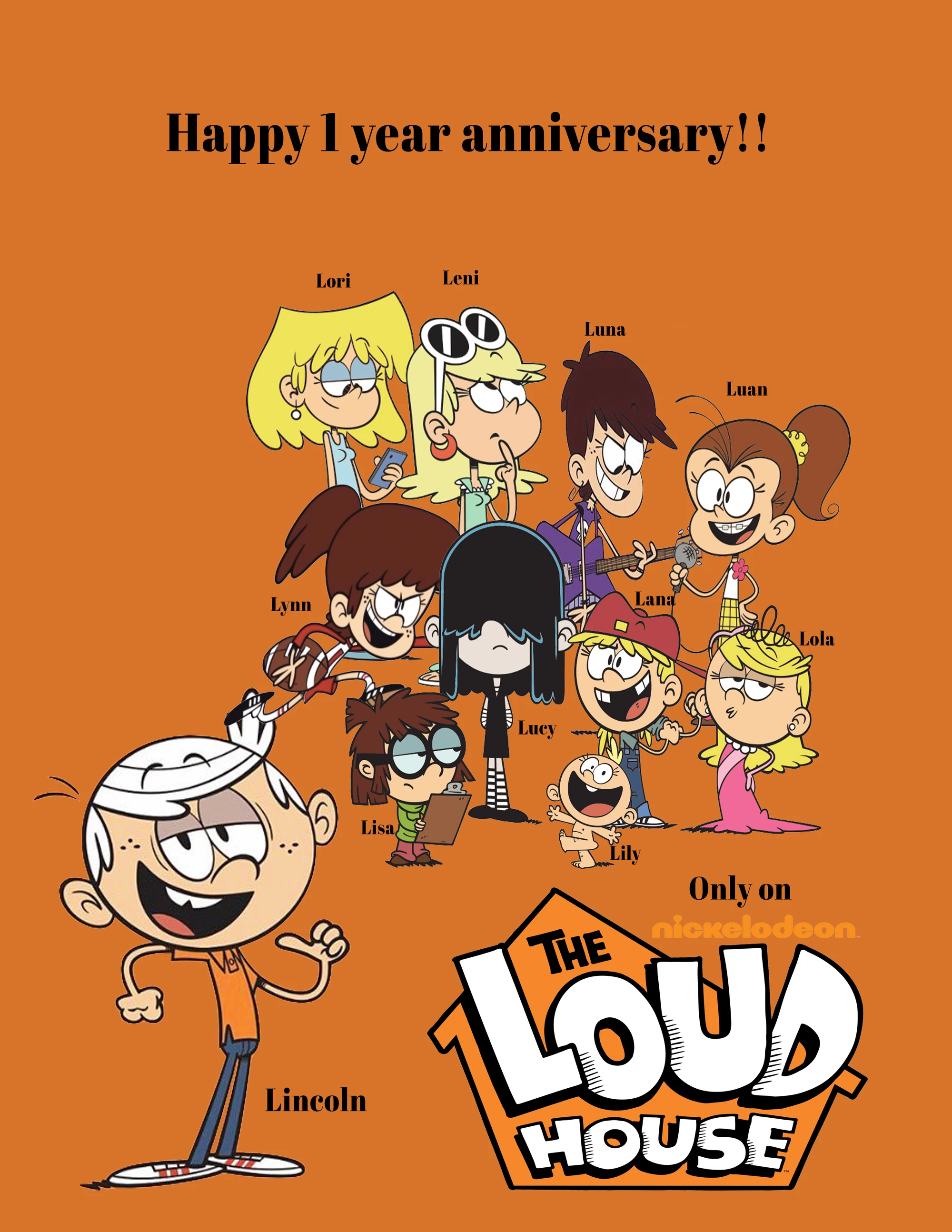 User blog:Thomperfan/Happy belated 1-year anniversary | The Loud House Encyclopedia | Fandom