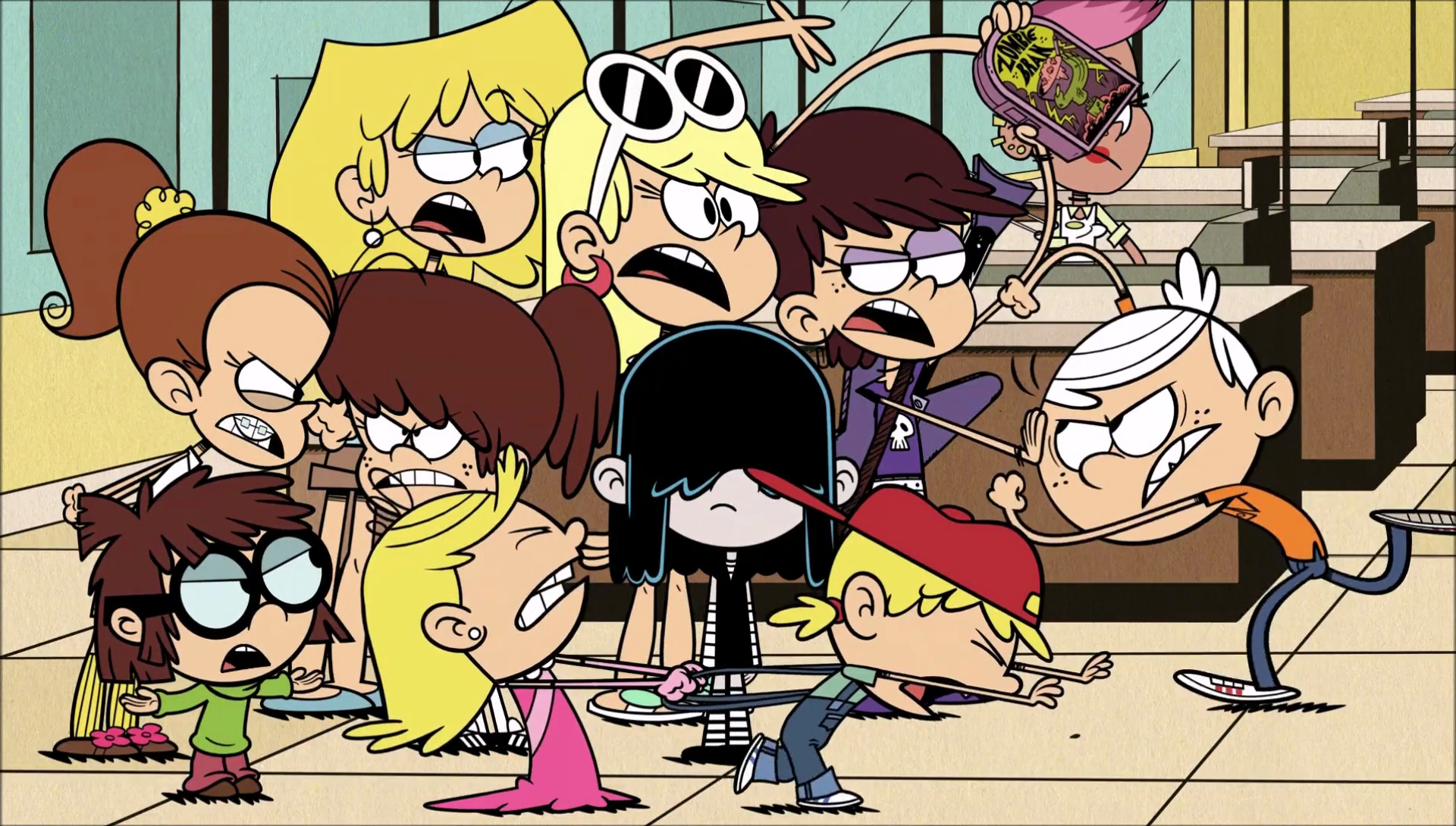 Image - S1E18B Siblings fighting over treats.png | The Loud House ...