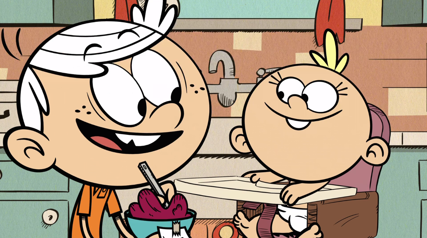 Image S1e14b Linc Trying To Feed Lily Png The Loud House
