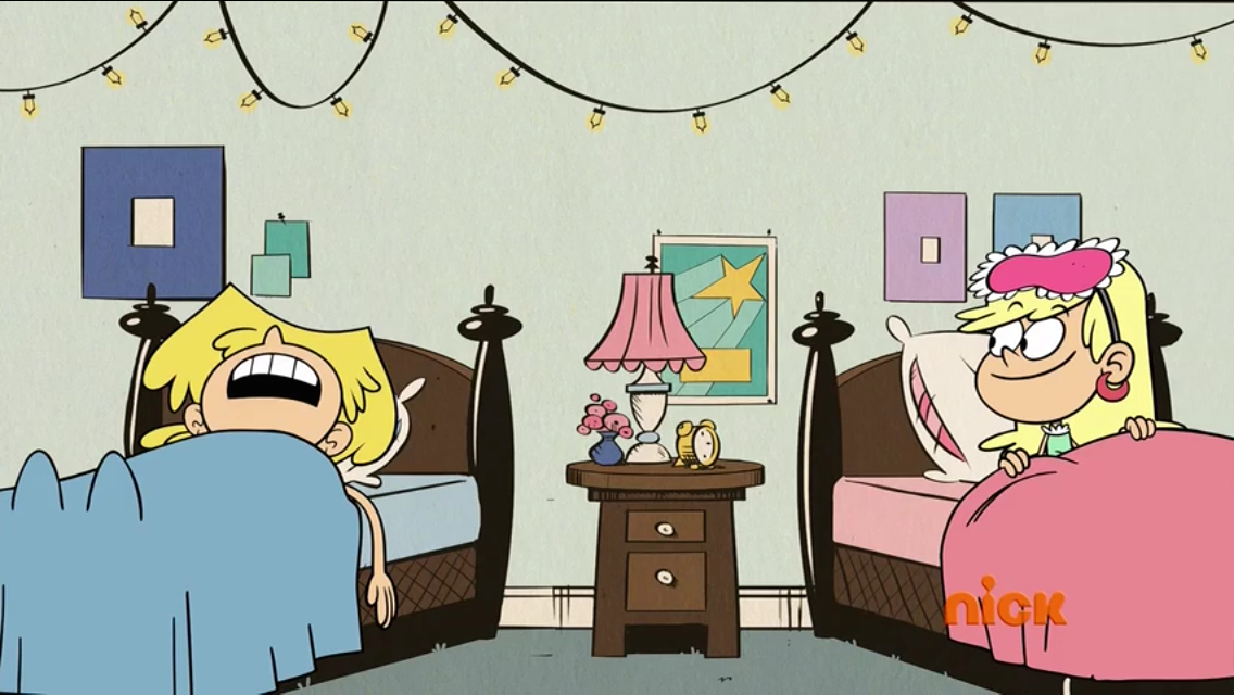 Imagen S1e03a Lori Pretending To Sleeppng The Loud House Wikia Fandom Powered By Wikia