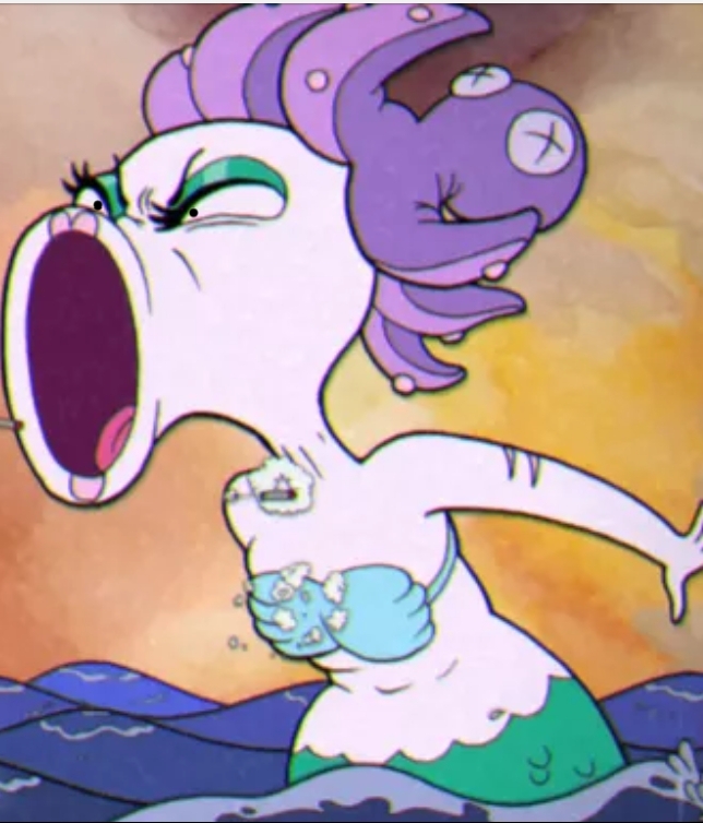 Image Cuphead Cala Maria Kiss Me Cuphead The Loud House