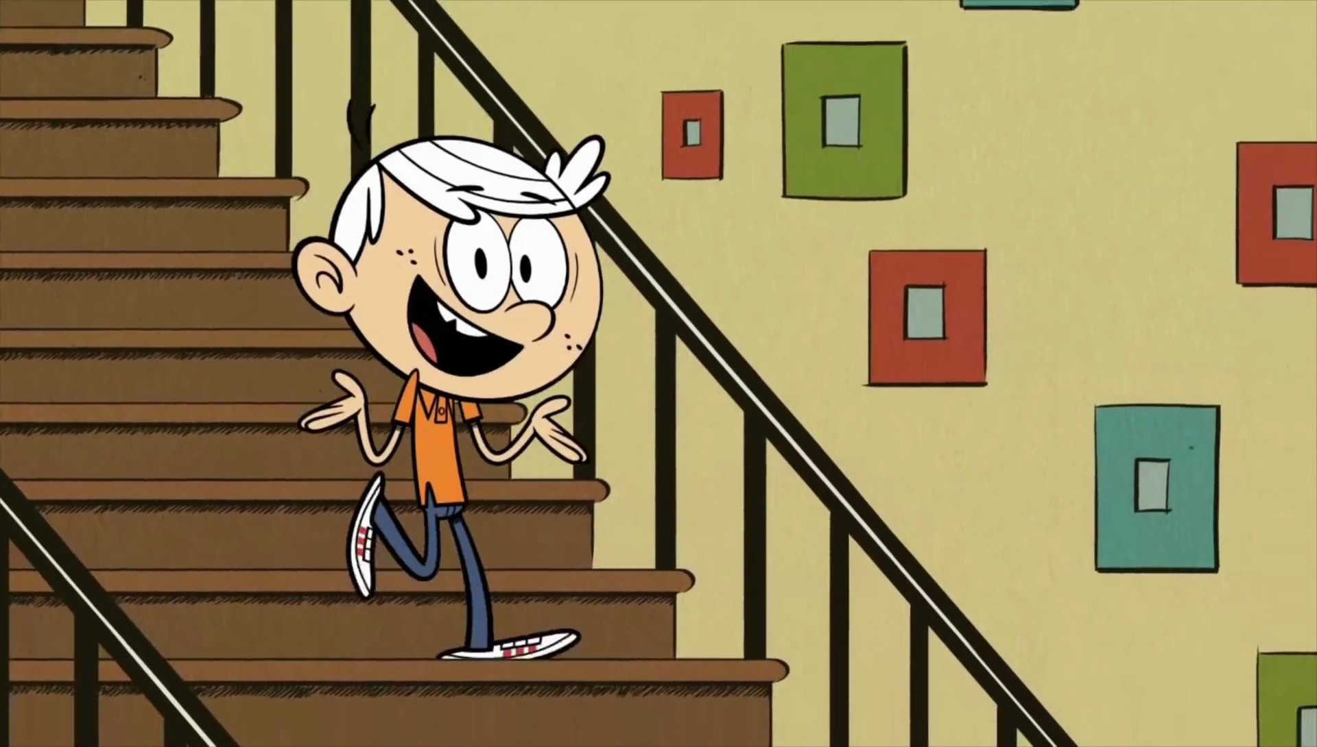 Image - SOL Lincoln coming downstairs.png | The Loud House Encyclopedia ...