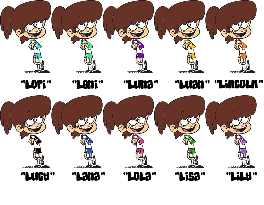 User blog:Weavillain/POLL: Lynn Loud "Color Swap" | The Loud House ...