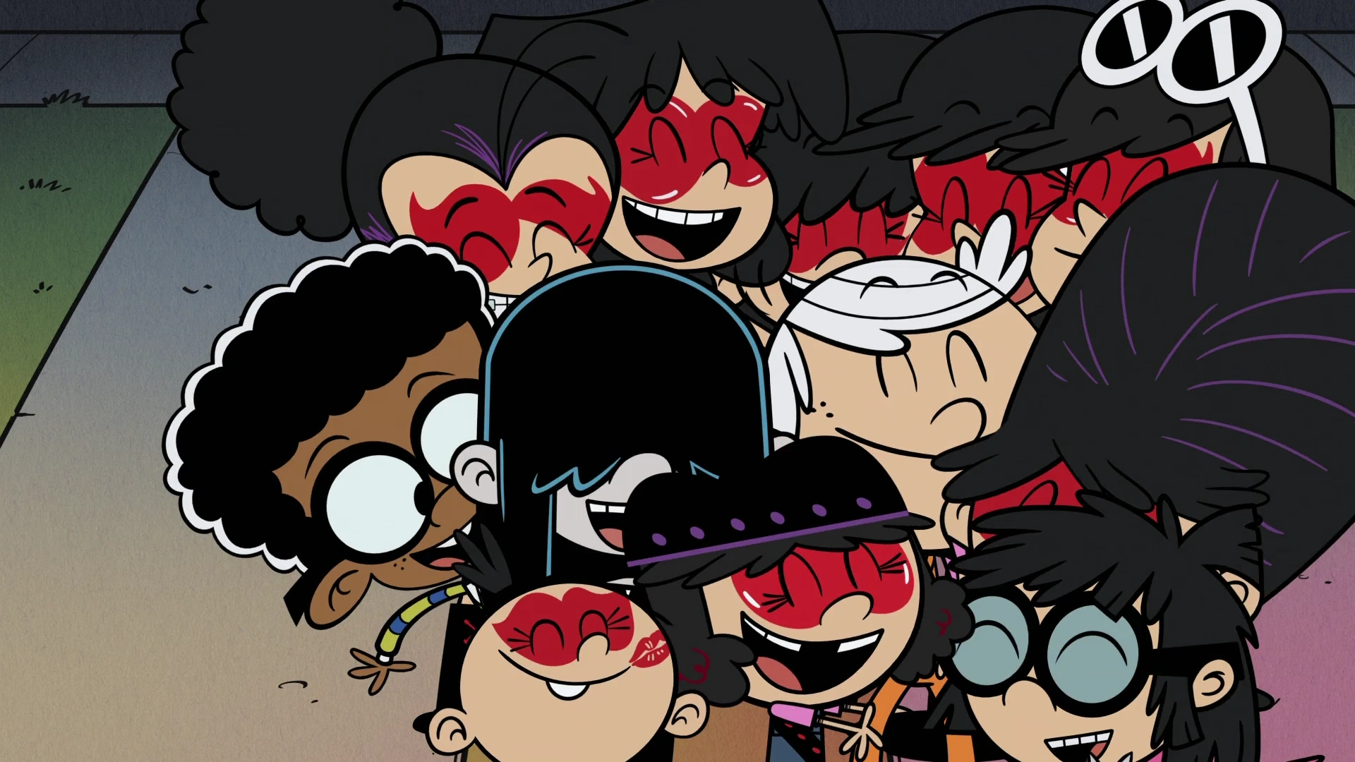Image - S2E20A The sisters embrace Lincoln.png | The Loud House ...