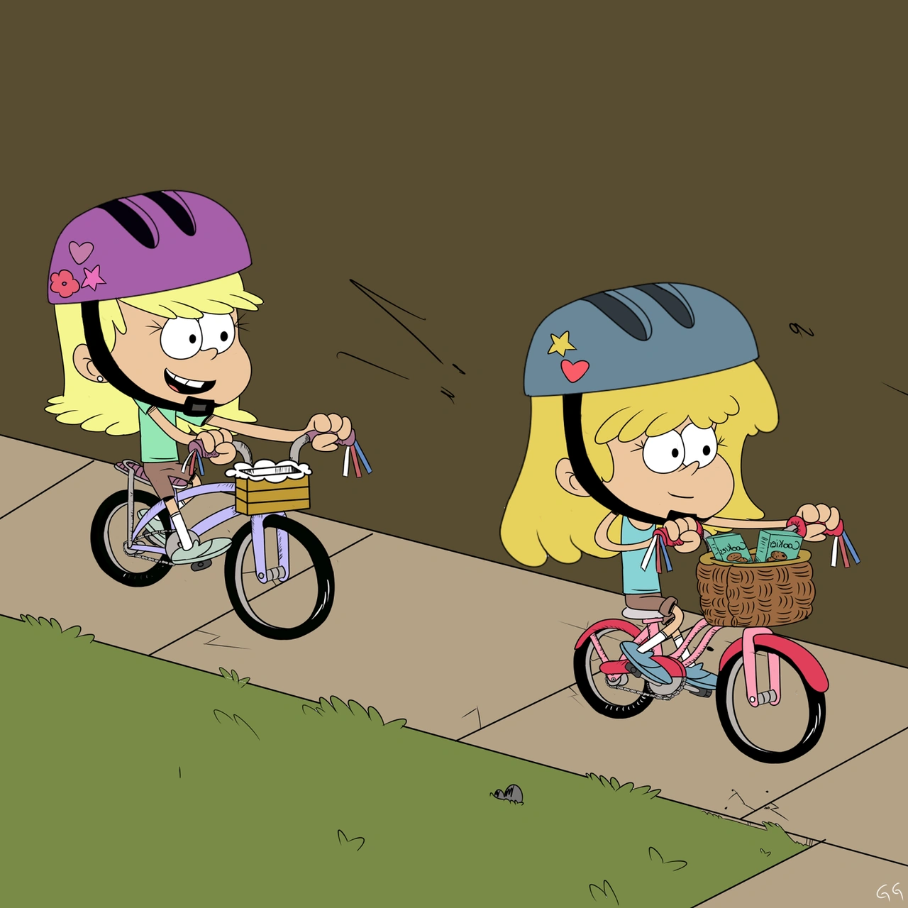 Image - Young leni loud & young lori loud.png | The Loud House Encyclopedia | FANDOM powered by ...